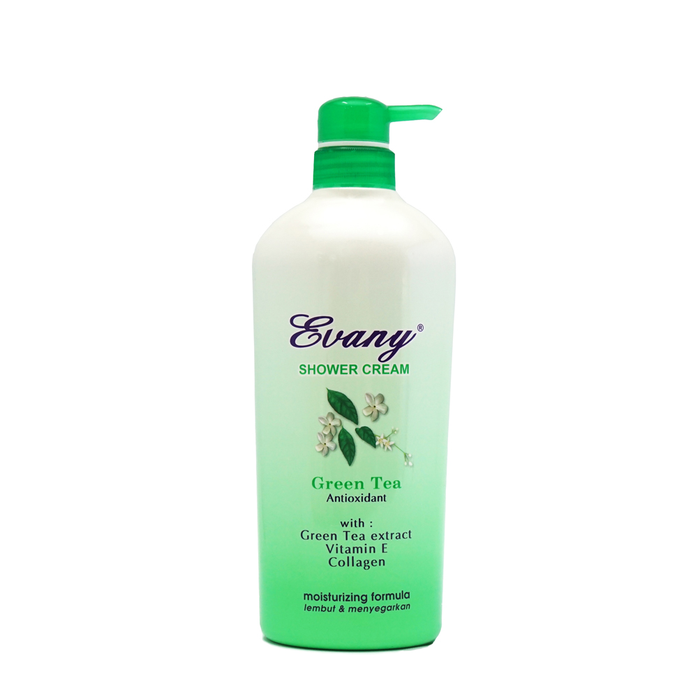 Product - Evany Shower Cream Green Tea Antioxidant 700 Ml