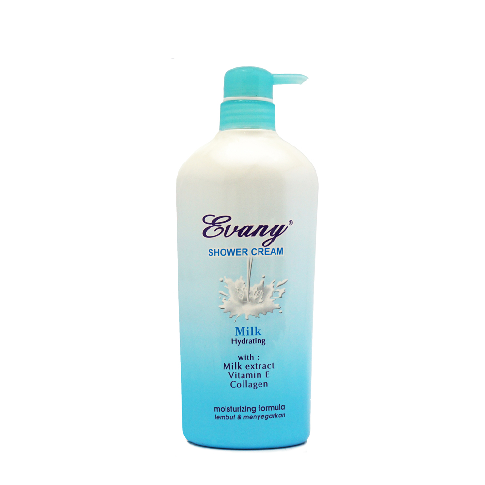 Product - Evany Shower Cream Milk Hydrating 700 Ml