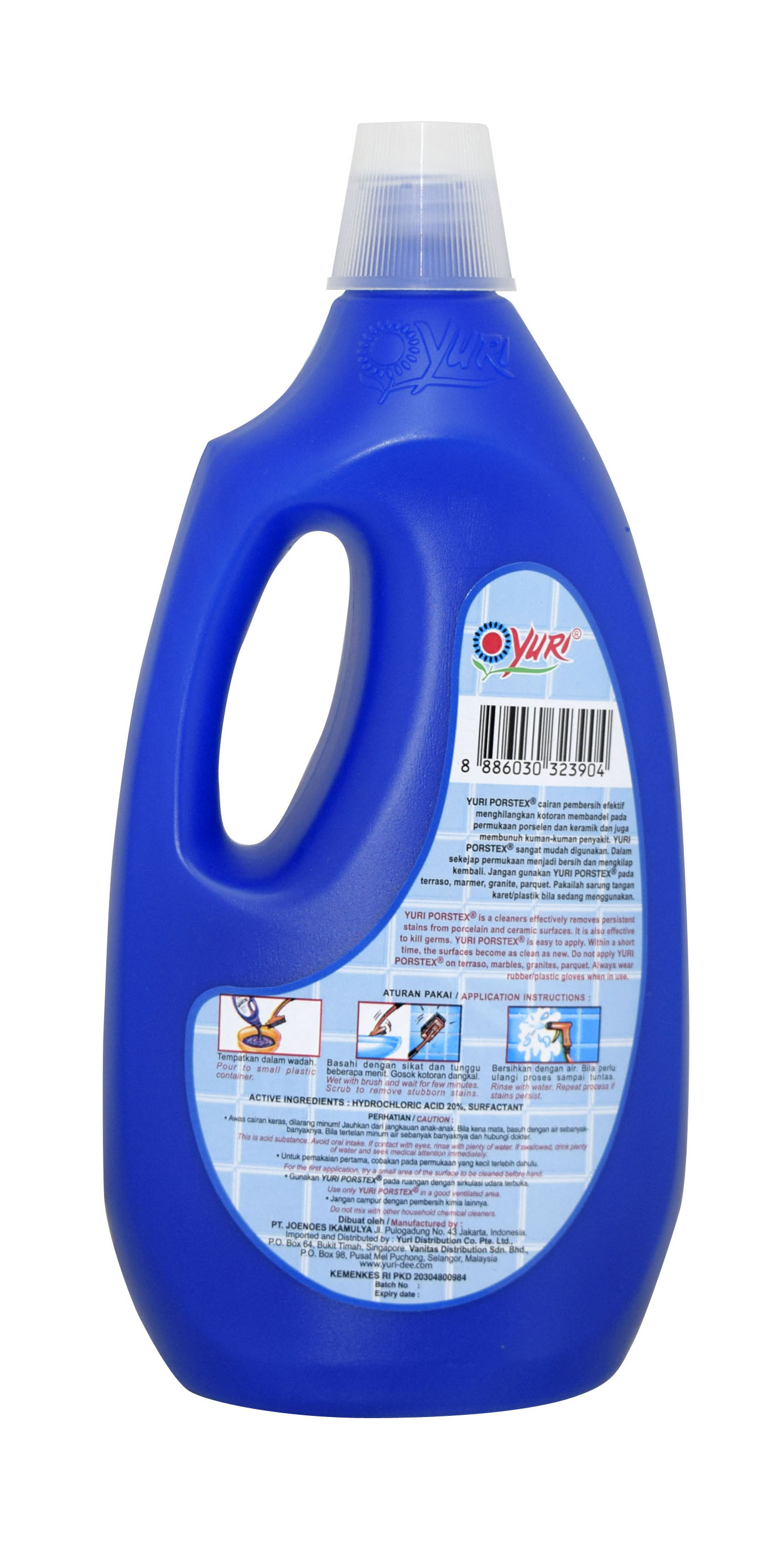 Product - Porstex Porcelain Ceramic Cleaner Blue (WL) 1000 Ml